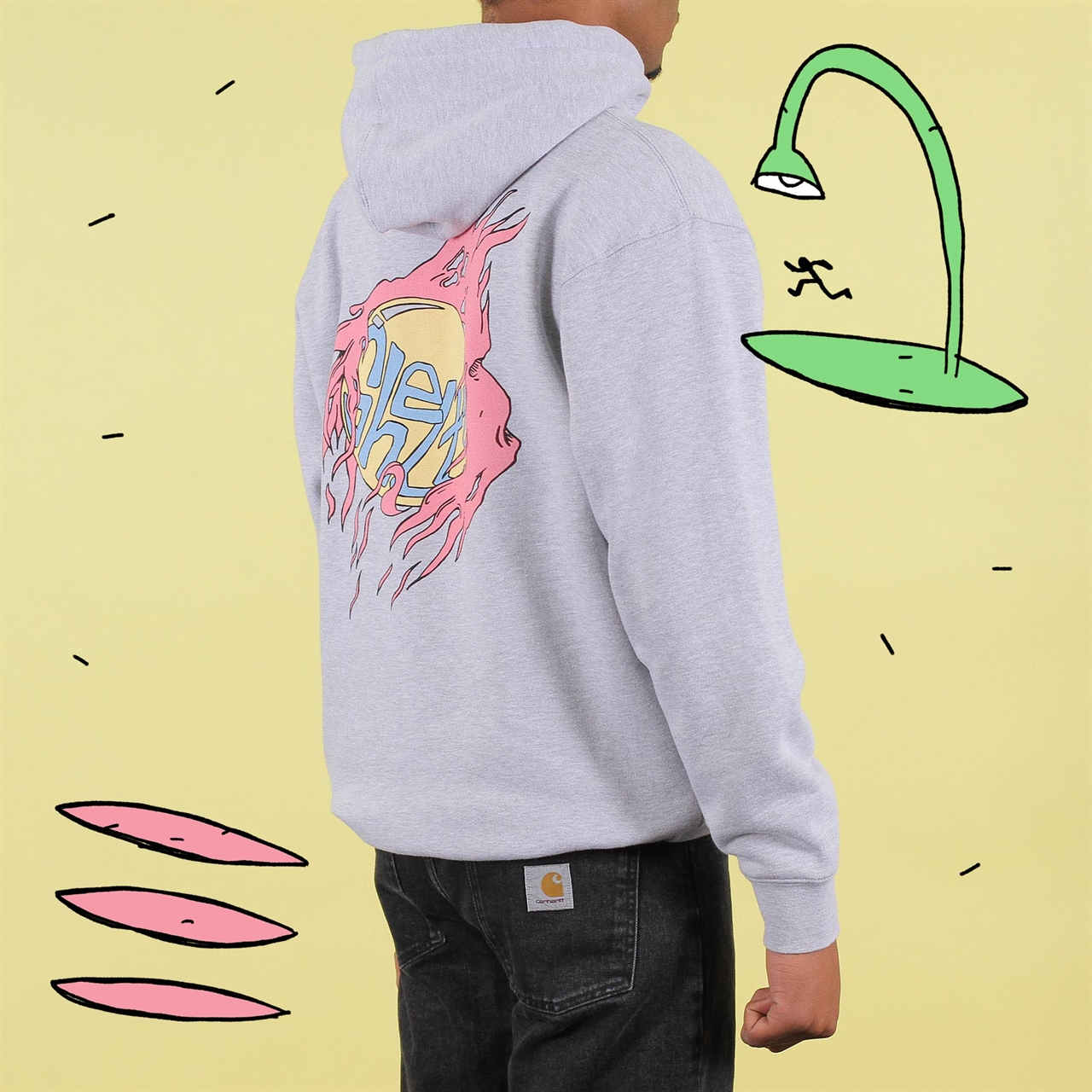 Shelta - Shelta Gas Hoodie Heather Grey (GASH-GRE)
