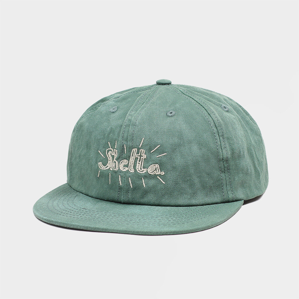 Shelta - Shelta Play Logo Unstructured Cap Washed Green (SHPL-GRN)